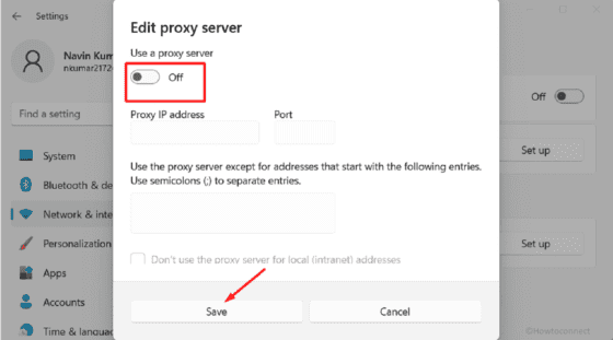 Fix Office 365 sign in not working Error 1001 in Windows