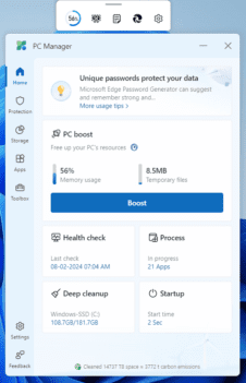 Microsoft PC Manager: Protect System and Boost Performance