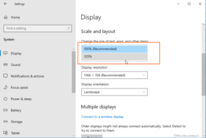 How to Change Icons and Text Size on Windows 10