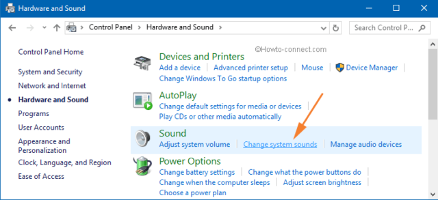 Change System Sounds
