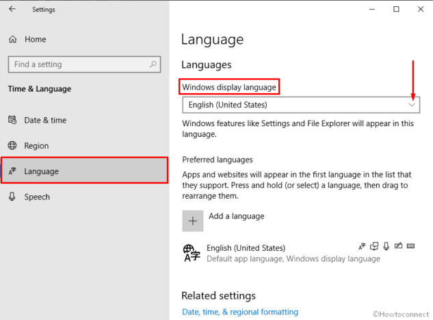 How to Configure Display and Input Language Settings on Windows 10
