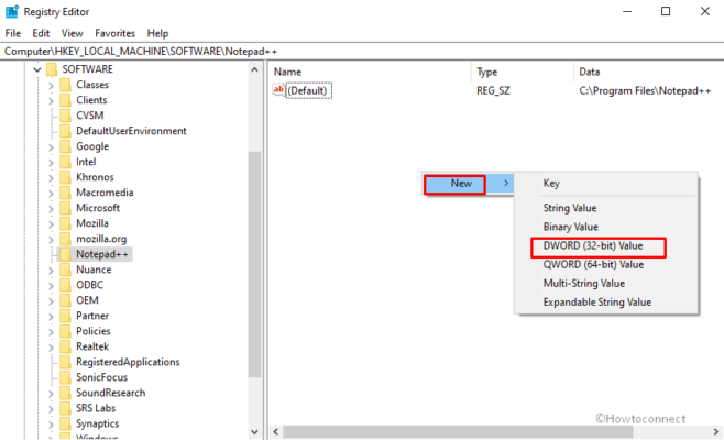 How to Create a New DWORD Value in Registry Editor on Windows 10