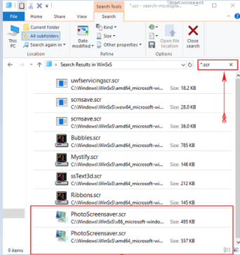 Display Pictures in Screensaver from Custom Folder on Windows 10