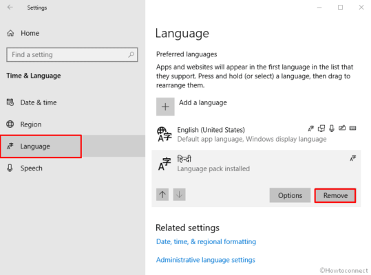 How to Configure Display and Input Language Settings on Windows 10