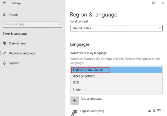 How to Change Language in Windows 10 for Display, Keyboard, Speech
