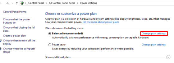How to Customize Closing Lid Settings in Windows 10