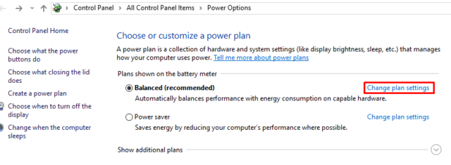 How to Customize Closing Lid Settings in Windows 10