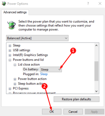How to Customize Closing Lid Settings in Windows 10