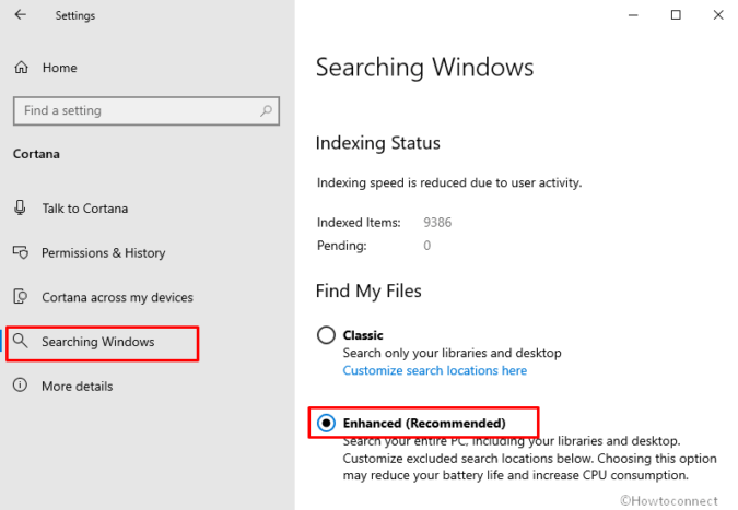 How to Customize "Find My Files" Settings in Windows 10