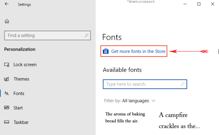 How to Customize Font Settings in Windows 10