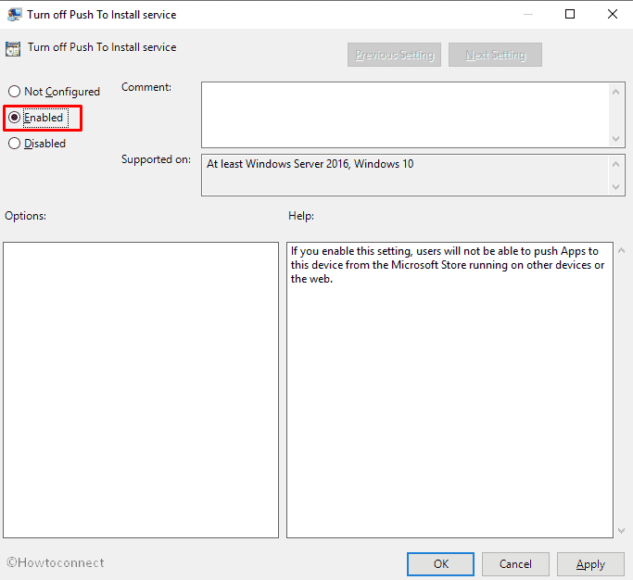 How to Enable / Disable Push to Install Service in Windows 11 or 10