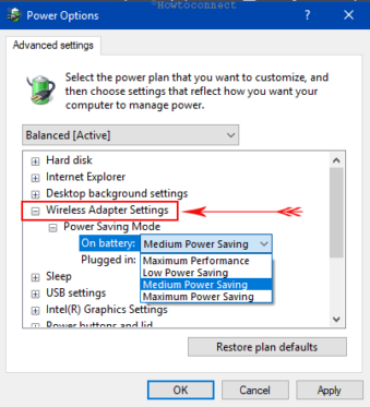 How to Customize Power Options Advanced Settings in Windows 10
