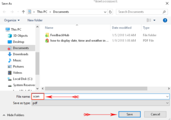How to Scan Using Printer or Scanner in Windows 10