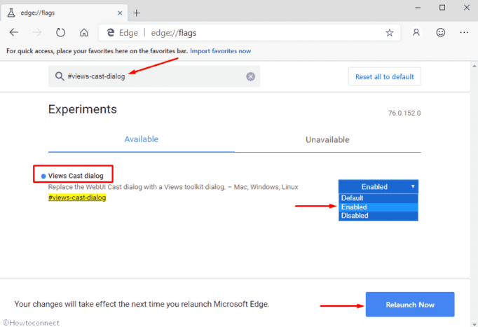 How to Turn on Chromecast in Microsoft Edge Chromium Browser