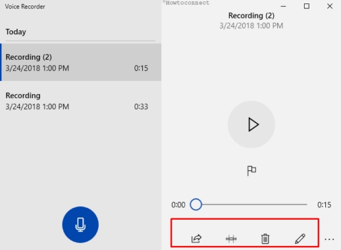 How to Setup and Use Voice Recorder in Windows 10