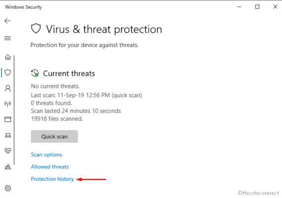 How to View Windows Defender Offline Scan Results in Windows 10