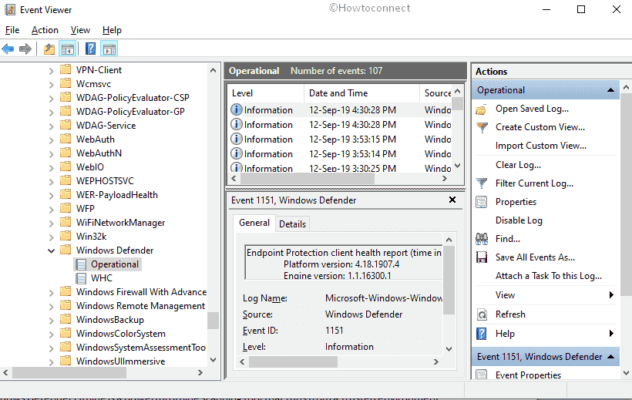 How to View Windows Defender Offline Scan Results in Windows 10