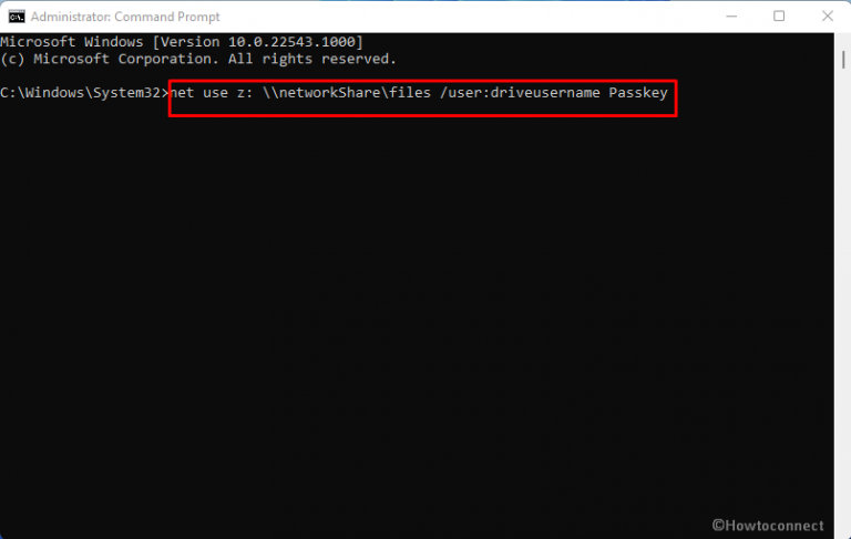How to Map Network Drive With Command Prompt in Windows 10 or 11