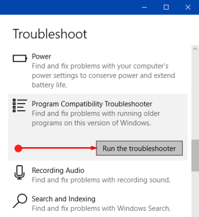 How to Run Program Compatibility Troubleshooter on Windows 10 After ...
