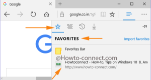 How to Edit Favorites in Edge on Windows 10