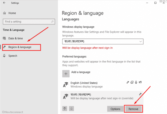 How to Stop Keyboard from Changing Language in Windows 10