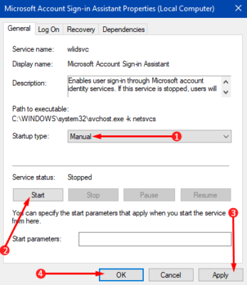 Fix: Windows Store Login Box Grayed out on Windows 10
