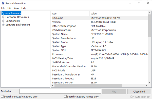 How to See System Information in Windows 10