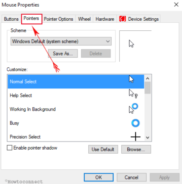 How to Customize Mouse Pointer on Windows 10 and Change Scheme