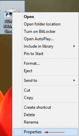 Create Keyboard Shortcut to Launch USB Flash Drive in Windows 10, 8