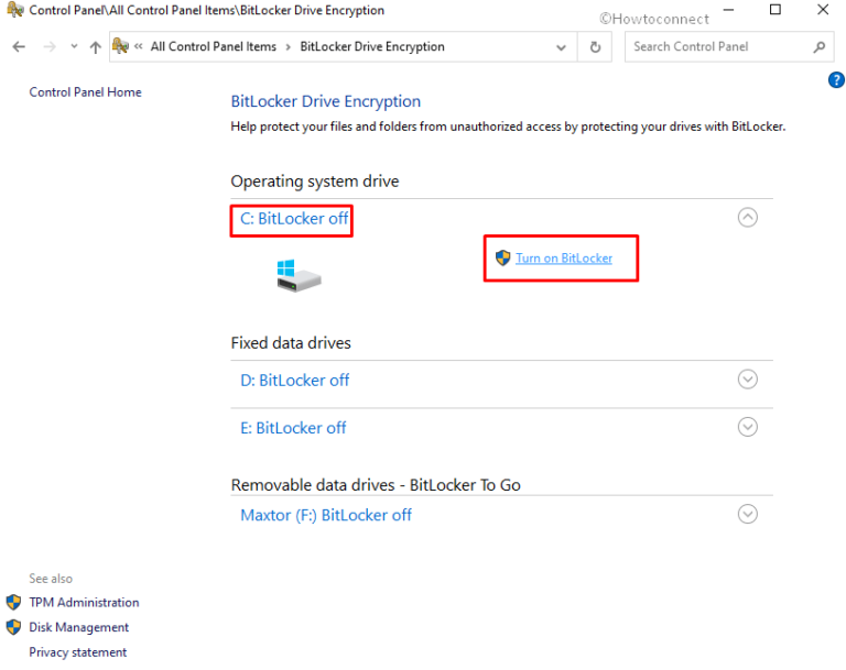 Fix BitLocker Recovery screen on Startup in Windows 11 or 10