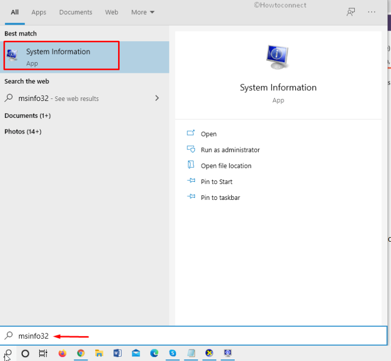 How to See System Information in Windows 10